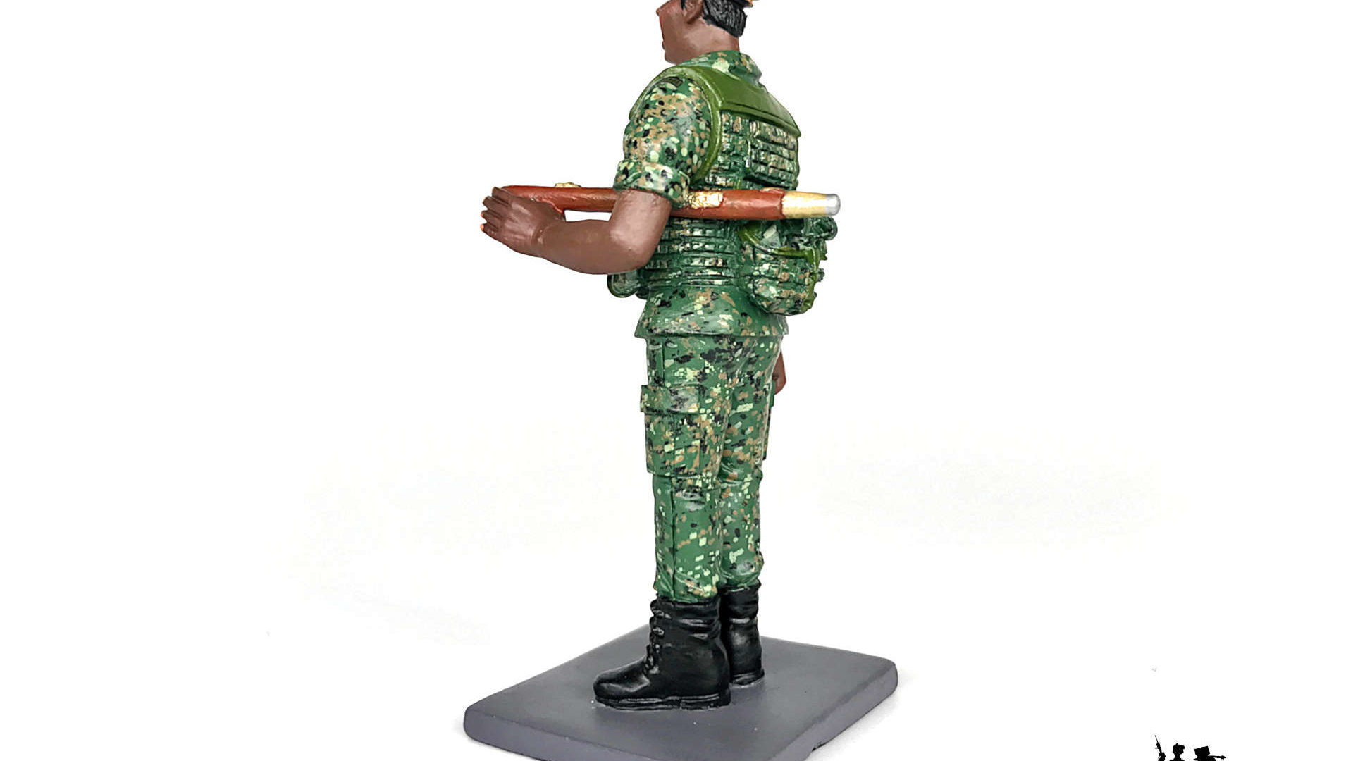 Miniature SAF Regimental Sergeant Major RSM Figurine Miniature Stories