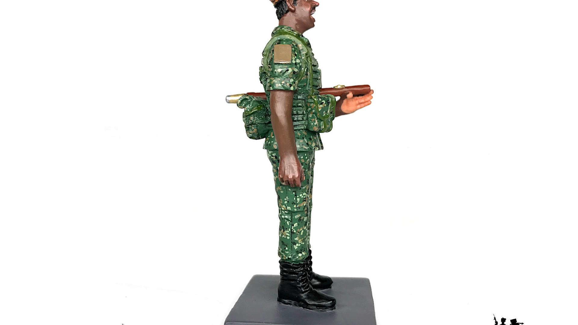 Miniature SAF Regimental Sergeant Major RSM Figurine Miniature Stories