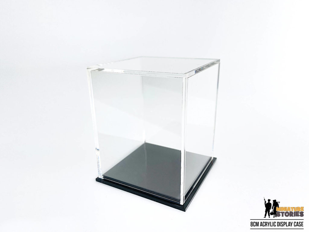 Singapore Army Soldier acrylic display case - Miniature Stories